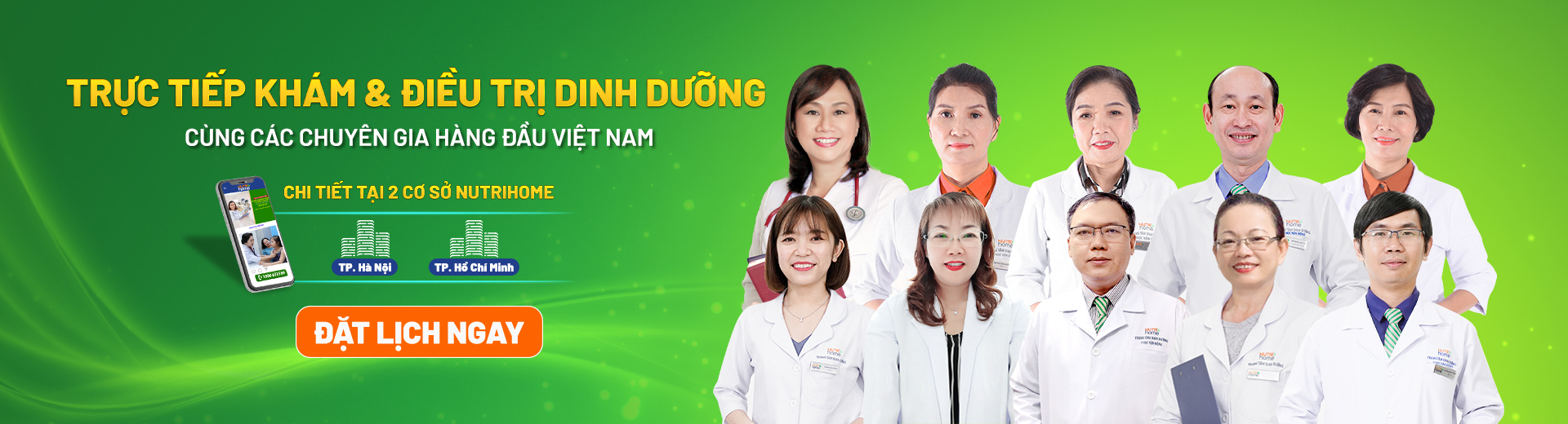 Hệ thống Phòng khám Dinh dưỡng Nutrihome