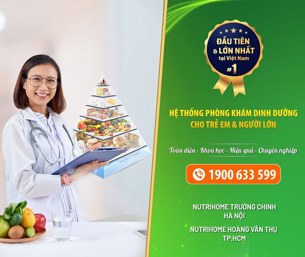 Hệ thống Phòng khám Dinh dưỡng Nutrihome